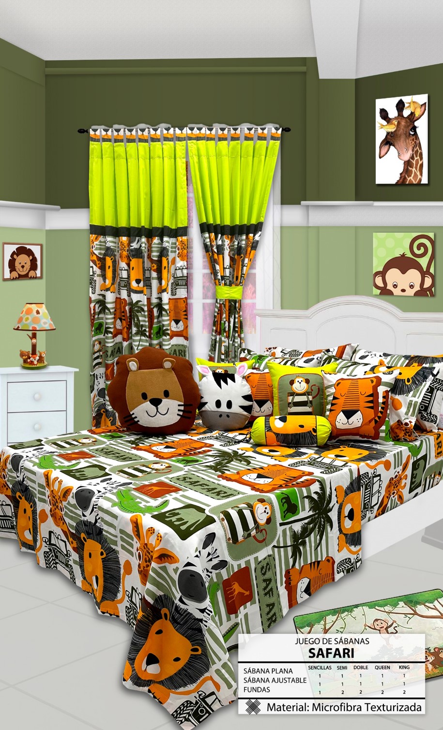 SÁBANA SAFARI – Ktex – Comodidad y Confort.